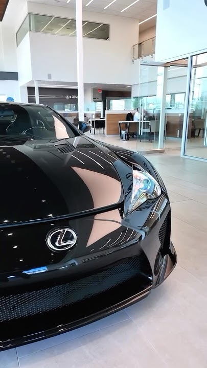 The Lexus LFA: 560 hp, 9,000 rpm, and a sound tuned like a Formula 1 Car #lexus - YouTube