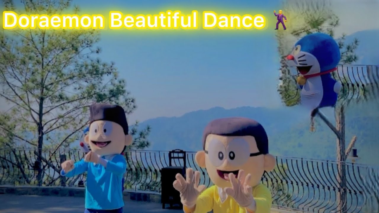 Doraemon Beautiful Dance 😍 | Cartoon Dance Vlog | Fun Time at Dino ...