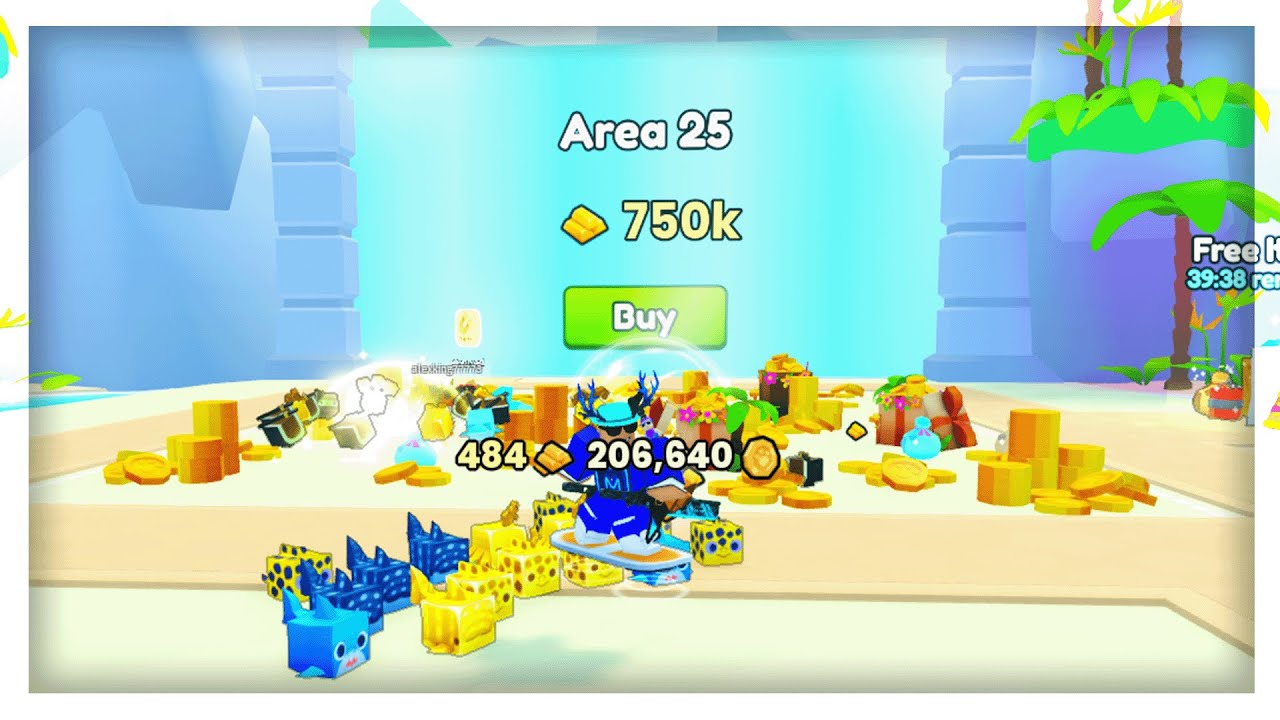 Pet Simulator 99! , Area 24, Rank 4 in Roblox - YouTube