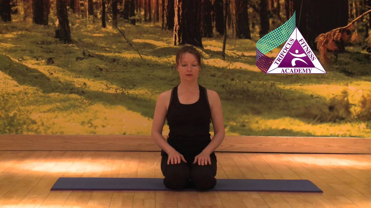 Yoga - Vajrasana (Thunderbolt Pose) - YouTube