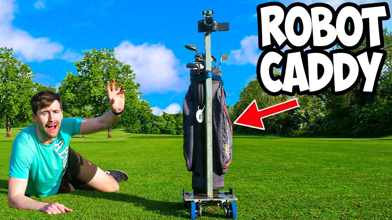 I Made a Robot Caddy That Follows YOU! - YouTube