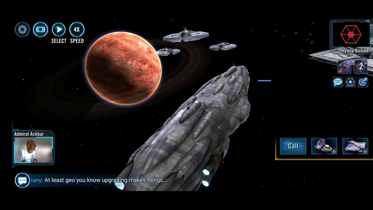 SWGOH Geo LSTB P1 Fleet Battle - YouTube
