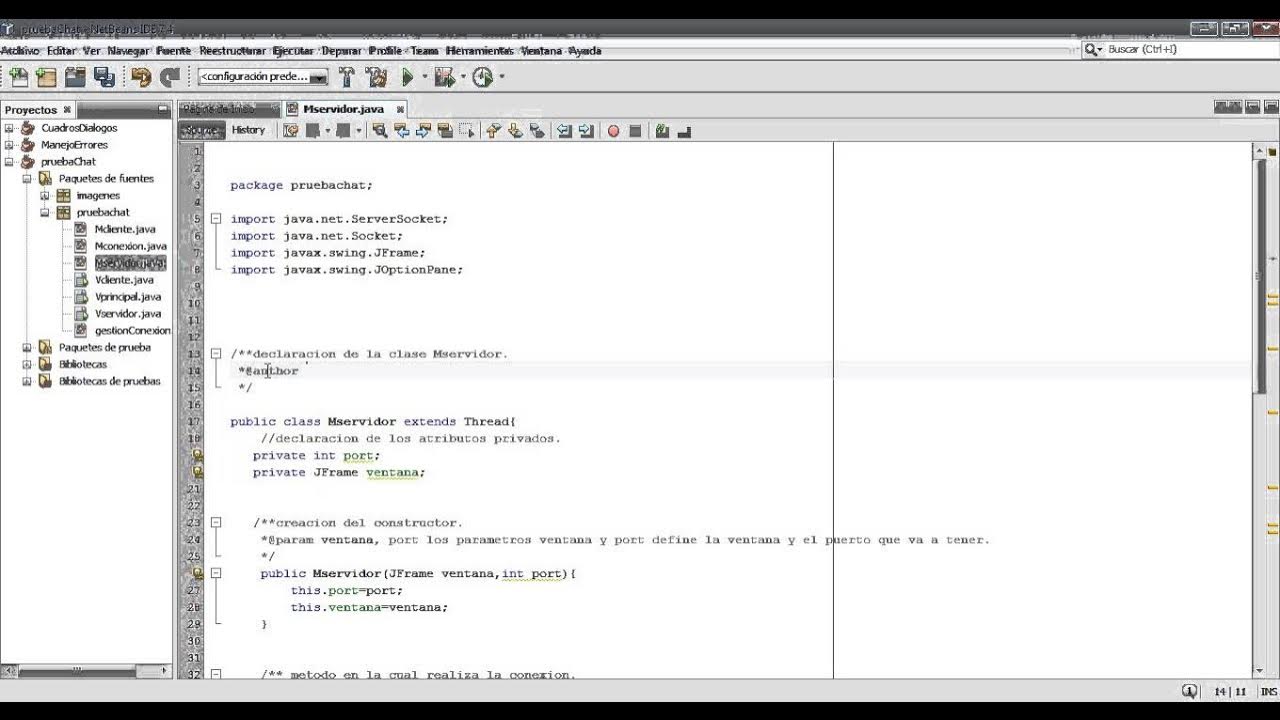 Como documentar un codigo en java y generar javadoc - YouTube