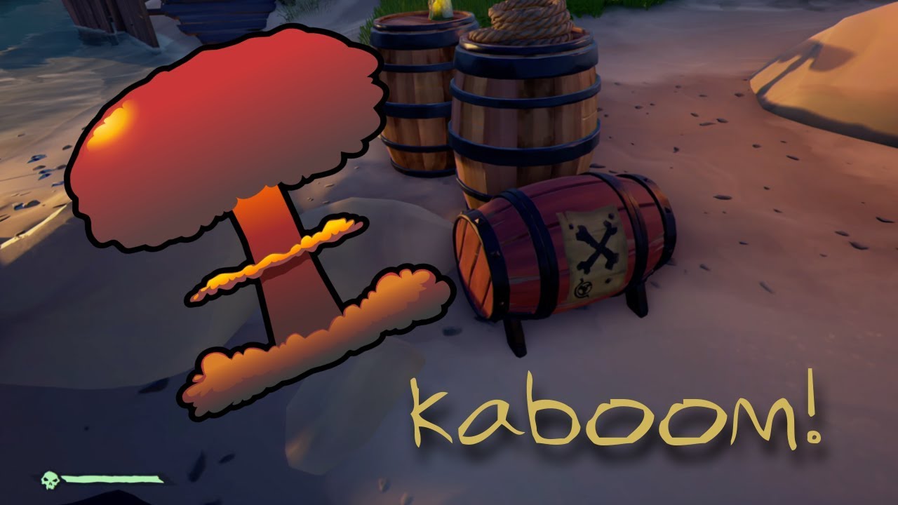 Sea of Thieves - Explosive Barrel tips! - YouTube