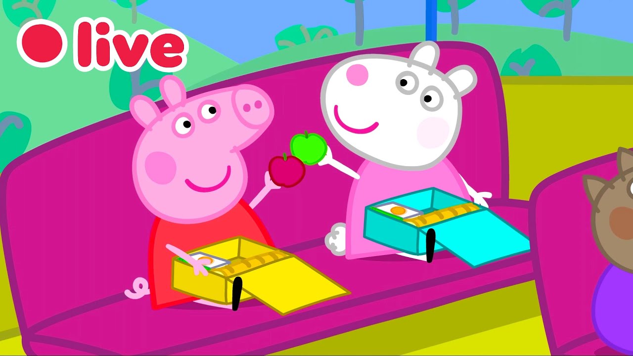🔴 Peppa Pig EN VIVO! 🐷 Episodios Completos Caricaturas para Niños ...