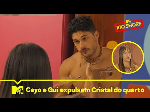Cristal é jogada para outro quarto por Guilherme | Rio Shore T2