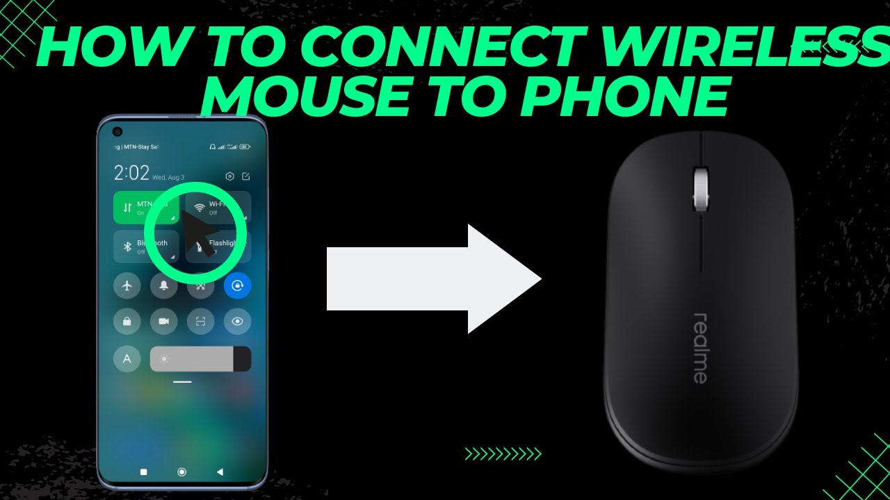 How to Connect Wireless Mouse to Phone | Type C or Micro USB Phone ...