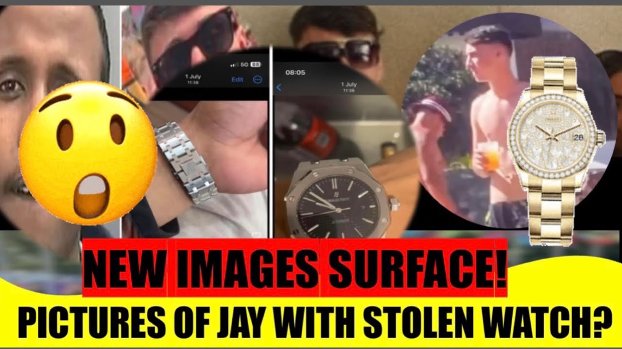 MUST WATCH!! | COULD THIS BE PICTURES OF JAY SLATER WITH STOLEN WATCH ...