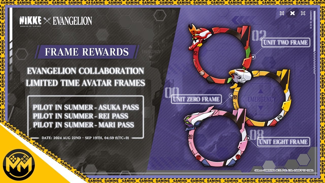 ️GODDESS OF VICTORY: NIKKE EVANGELION🔰COLLABORATION LIMITED AVATAR ...