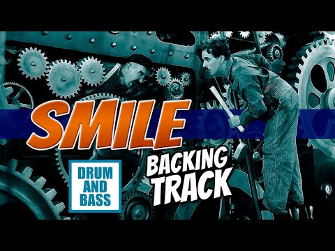 Smile DRUM AND BASS Backing Track Jazz Ballad - YouTube