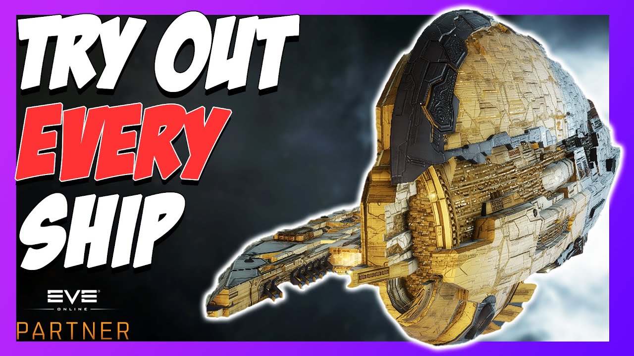 Try out EVERY ship for free - Access Testserver | EVE Online - YouTube