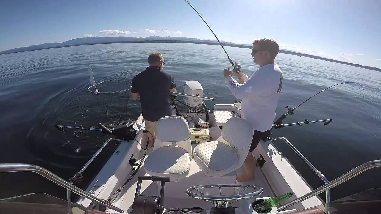 Salmon fishing with Ryan - YouTube