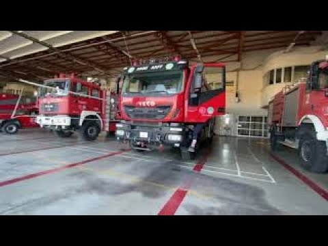 UŞAK HAVALİMANI ARFF 2021 YILI GENİŞ KATILIMLI ACİL DURUM TATBİKATI