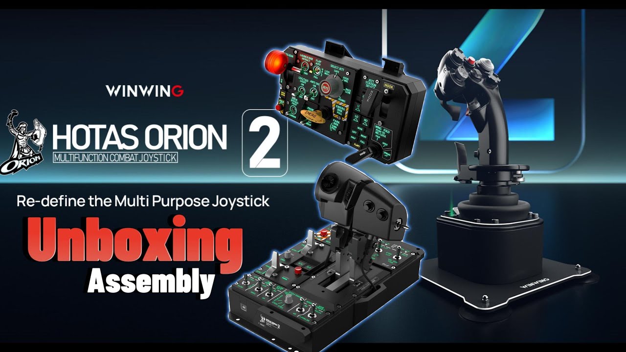 Winwing Orion 2 throttle Base | PTO 2 | F-16 Joystick - YouTube