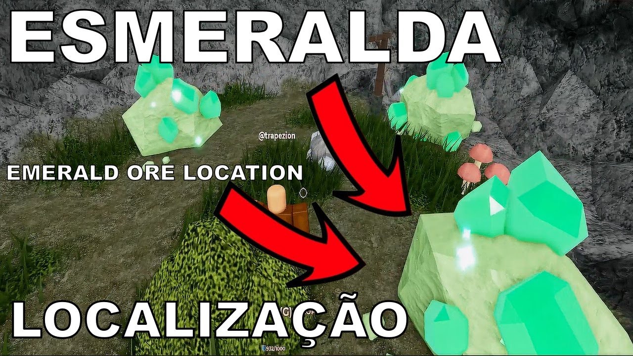 ROBLOX STRANDED - MINÉRIO DE ESMERALDA - LOCALIZAÇÃO - YouTube