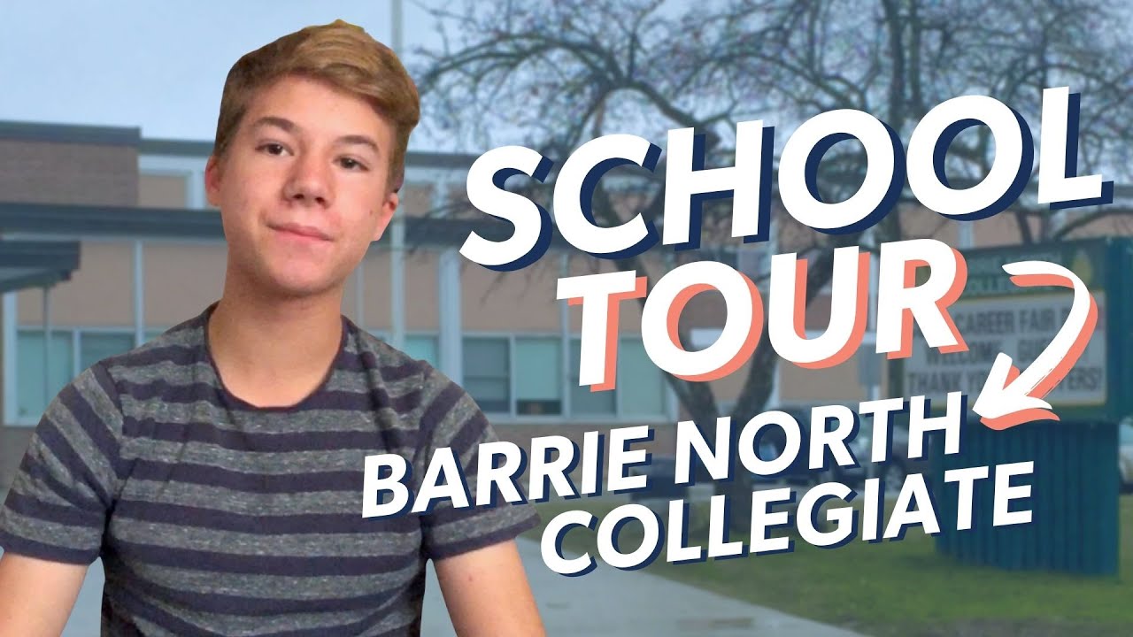 SCHOOL TOUR: Barrie North Collegiate Institute 🇨🇦 Auslandsjahr Ontario ...