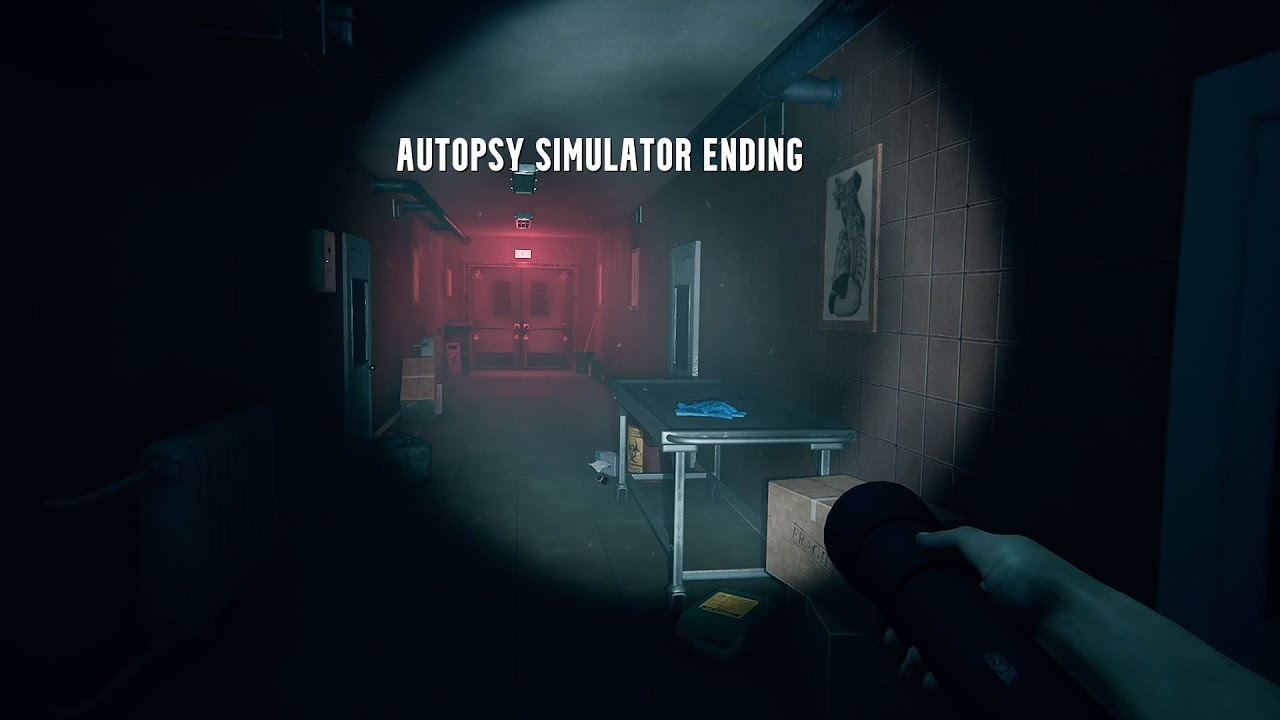 AUTOPSY SIMULATOR ENDING: GAMEPLAY WALKTHROUGH PS5 4K 60FPS - YouTube