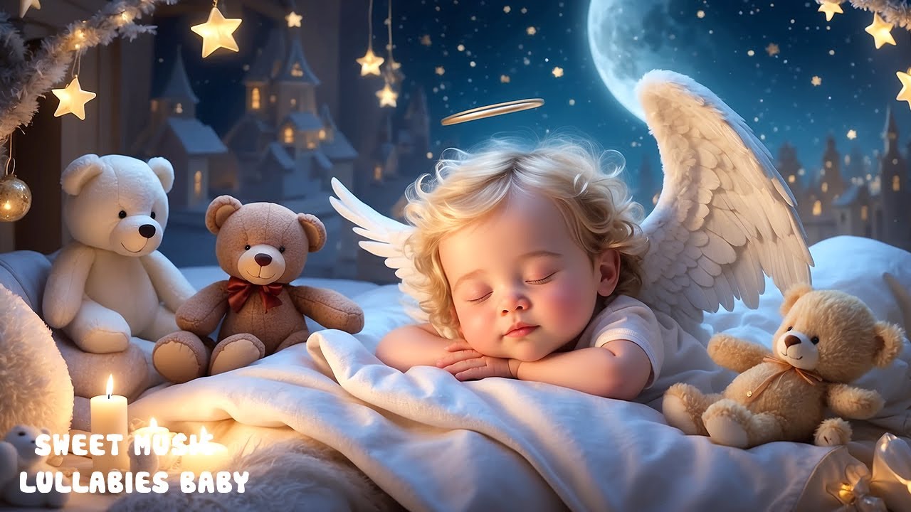 Good Night Baby with Sweet and Gentle Piano Music Relaxing Lullabies ...