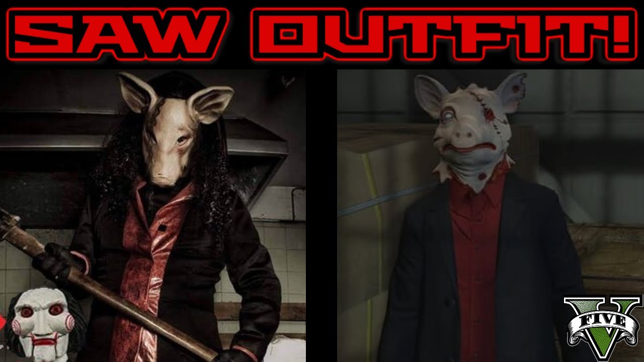 New SAW OUTFIT In GTA Online! | Outfit Tutorial/Showcase (GTAO) - YouTube