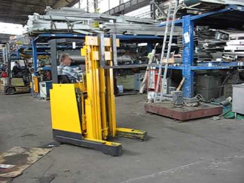 Seitenstapler Jungheinrich ETMA 10G - YouTube