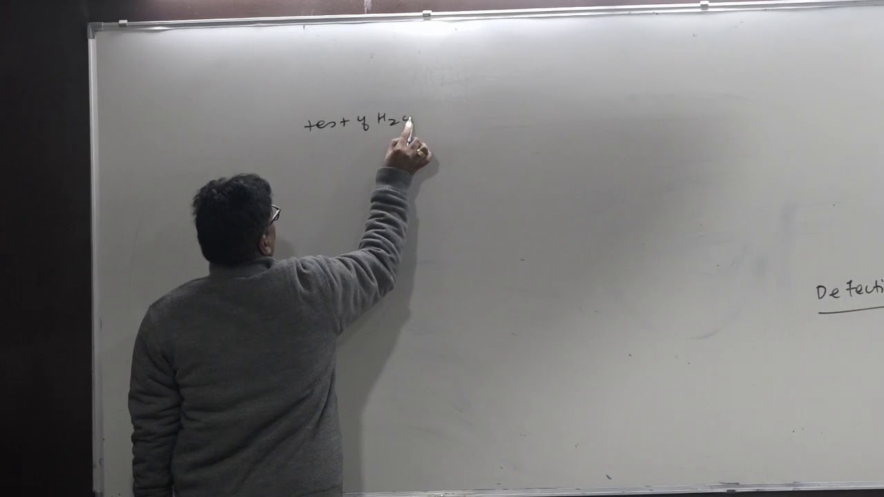 Qualitative analysis in organic chemistry for elements Lassaigne's test ...