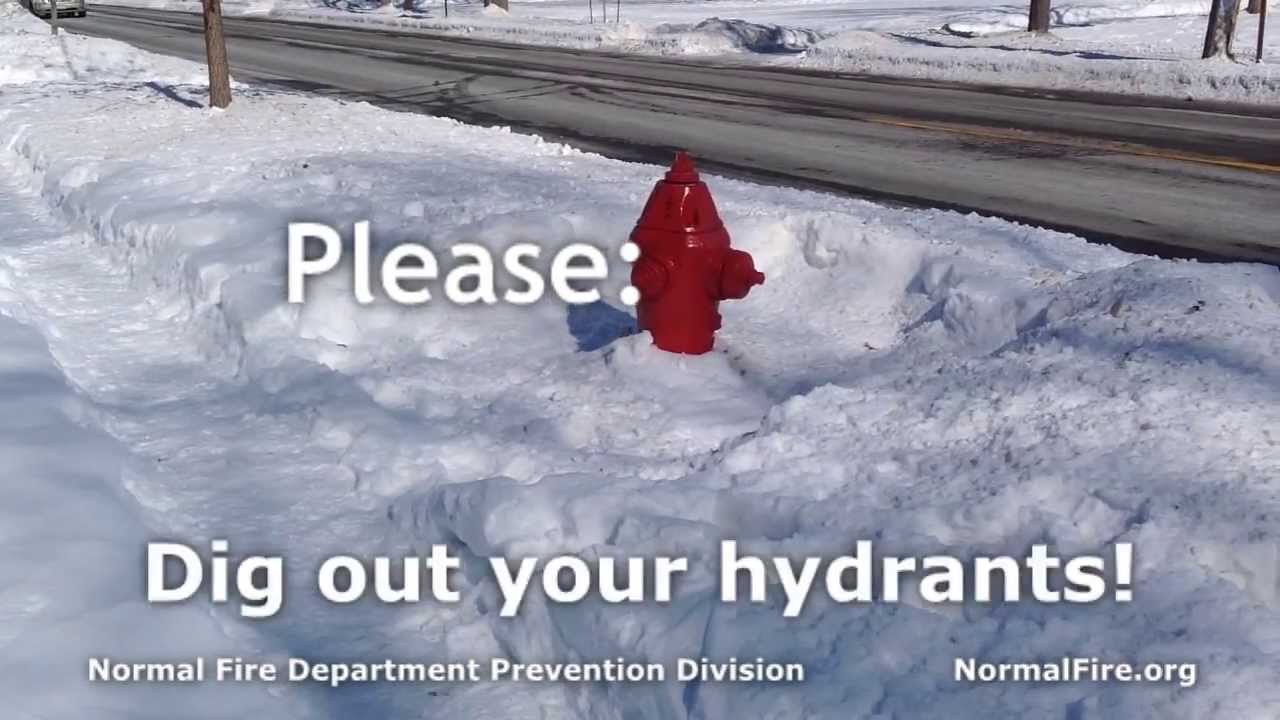 PSA - Dig Out Fire Hydrants - YouTube