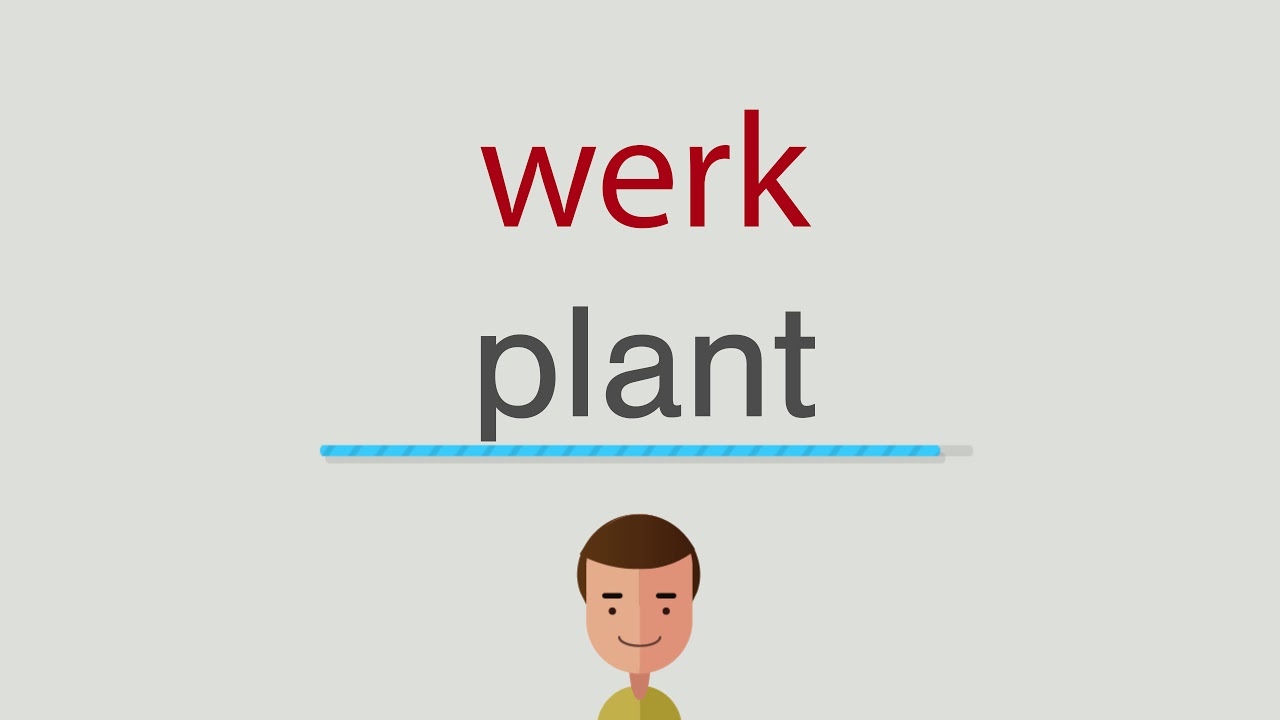 Wie heißt werk auf englisch - YouTube
