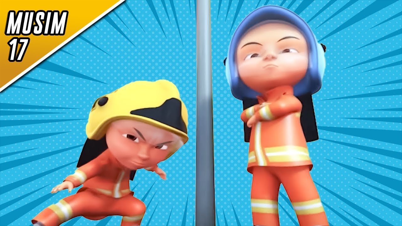 Upin & Ipin Musim 17 Full Movie - Jadi Pemadang Kebakaran | Upin Ipin ...