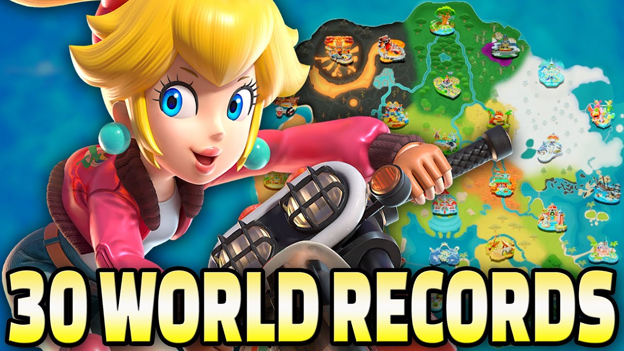INSANE World Records from Mario Kart World (ALL 30 Tracks) - YouTube