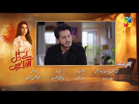 Aye Dil Aazma Nahin - Episode 30 Teaser - [Mirza Zain Baig and Hina Tariq] - HUM TV