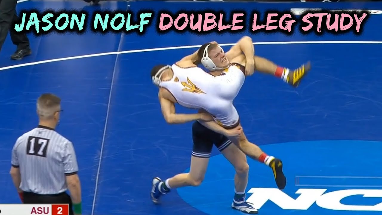 Jason Nolf Double Leg Study (Short Form Breakdown) - YouTube
