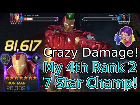 My Fourth 7 Star Rank 2! OG Iron Man Is Insane! | Marvel Contest Of ...