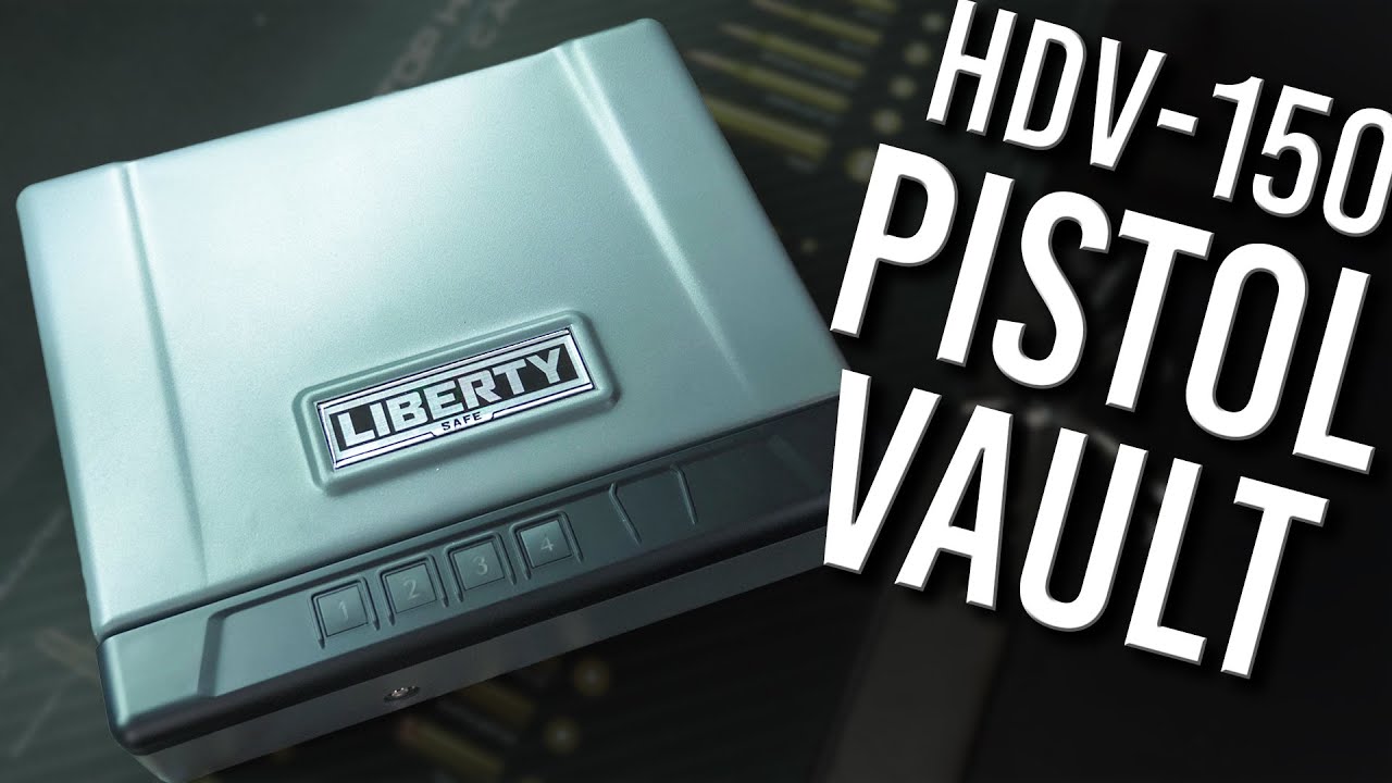 The Gun Safe for Your CAR! | Liberty Safe HDV-150 Pistol Safe Review ...