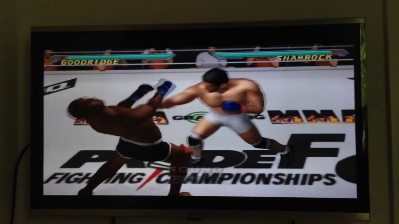 Pride FC PS2 Gary Goodridge VS Ken Shamrock - YouTube