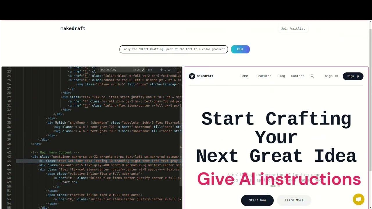 Makedraft Edit Mode Demo - YouTube