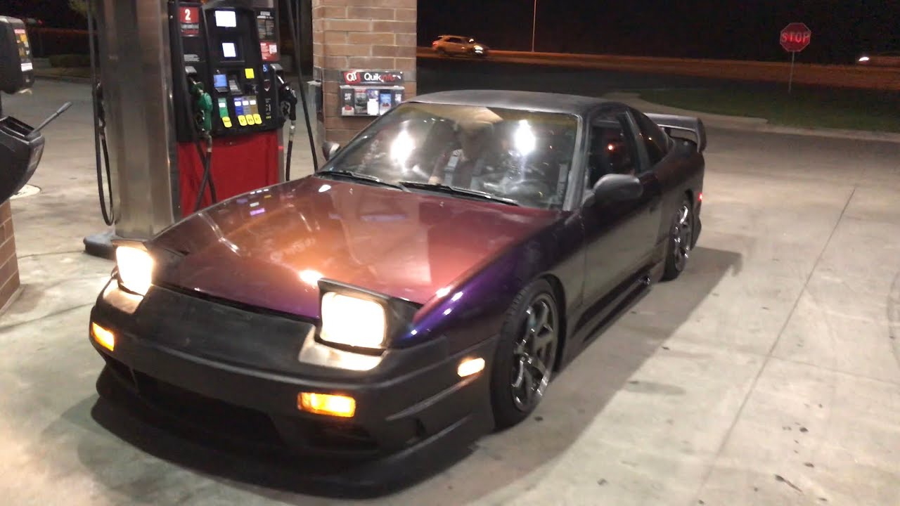WRAPPING MY 240SX! Pt.1 - YouTube