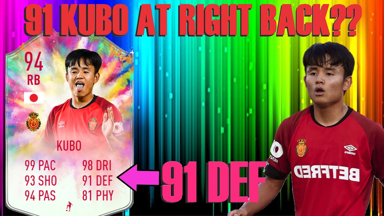 Should you use 94 Takefusa Kubo at Right Back??? Kubo Review ft ...