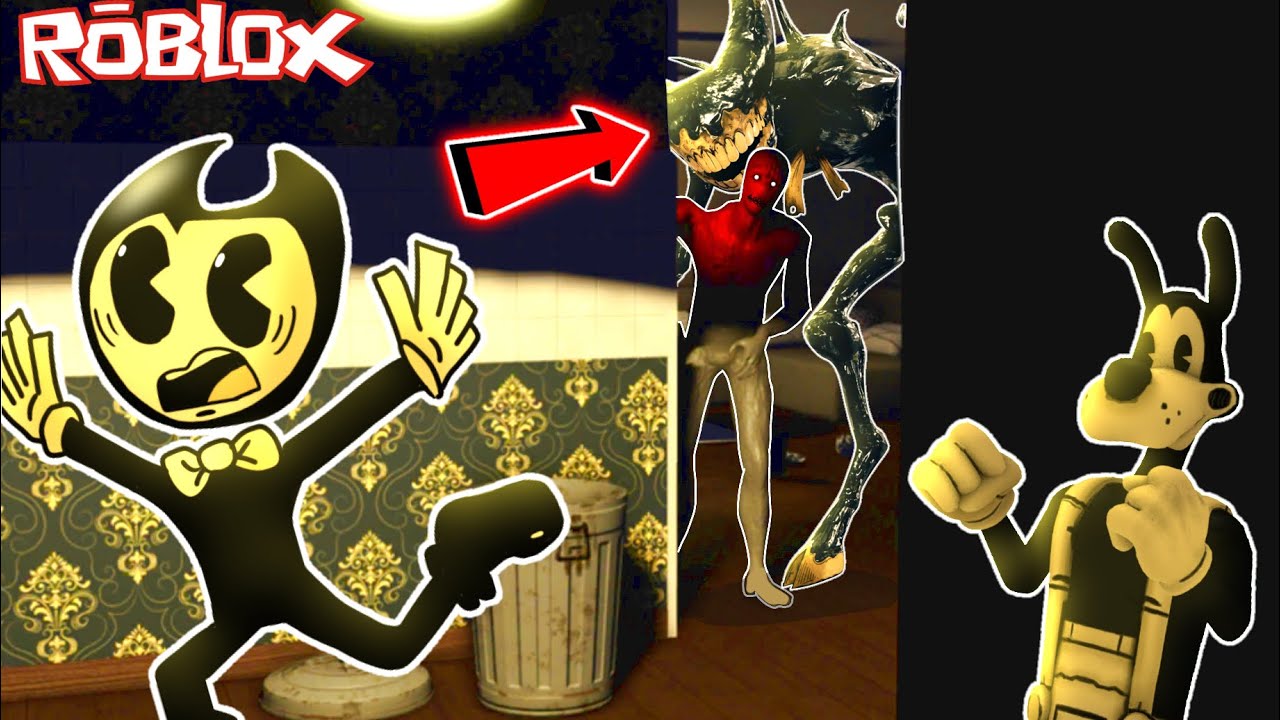 Bendy Plays The SCARIEST ROBLOX GAME! (BATIM Roblox) - YouTube