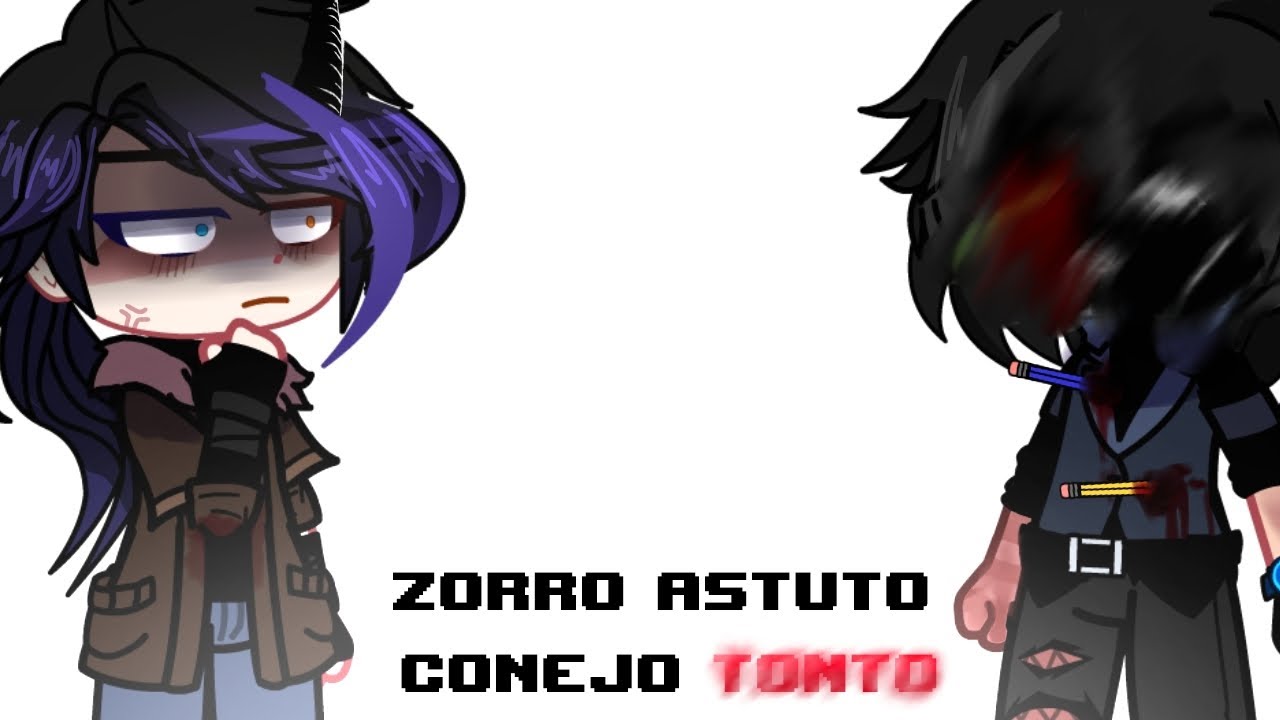 [🦊🐰] Zorro astuto, Conejo tonto ¿meme/trend? (gacha club) *Lore* - YouTube