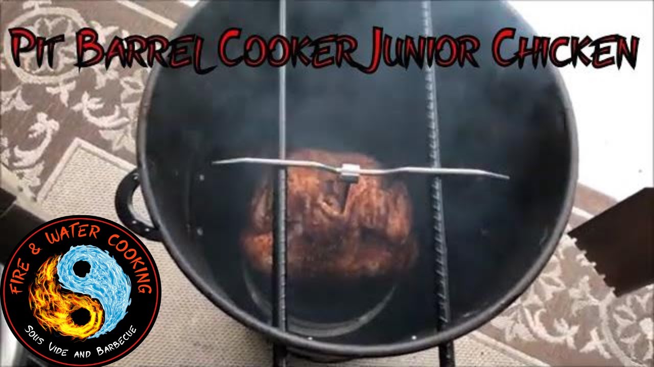 Smoked Barbecue Chicken on the Pit Barrel Cooker Junior - YouTube