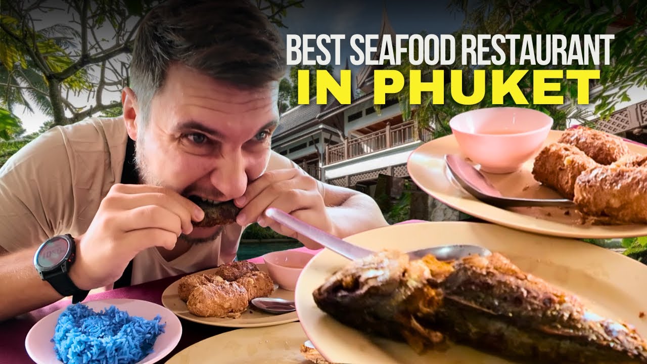 THAILAND’s TOP seafood restaurant in Phuket 🇹🇭 | Mor Mu Dong (Crab+Fish ...