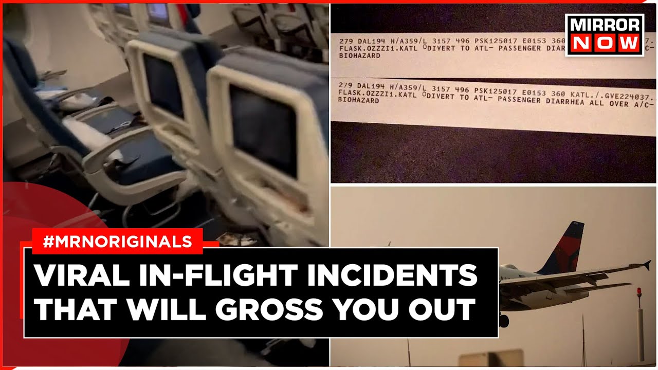 Delta Airlines Forced To Take U-Turn Over Diarrhea Incident | Gross ...