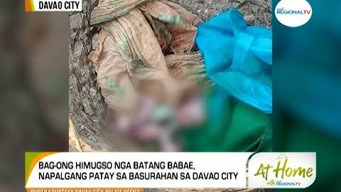 Regional TV News Fetus sa Basurahan