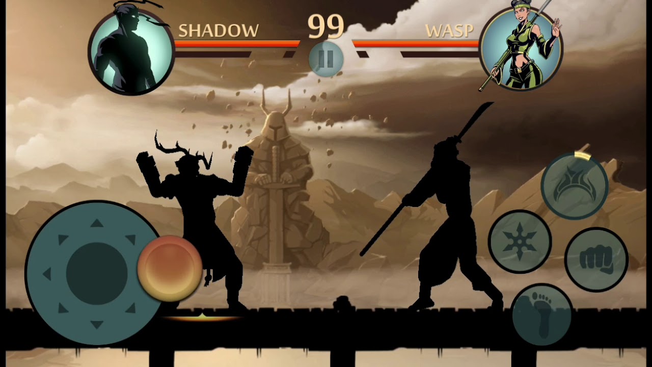 GATES of SHADOW in ECLIPSE MODE- Shadow Fight 2 Gameplay - YouTube