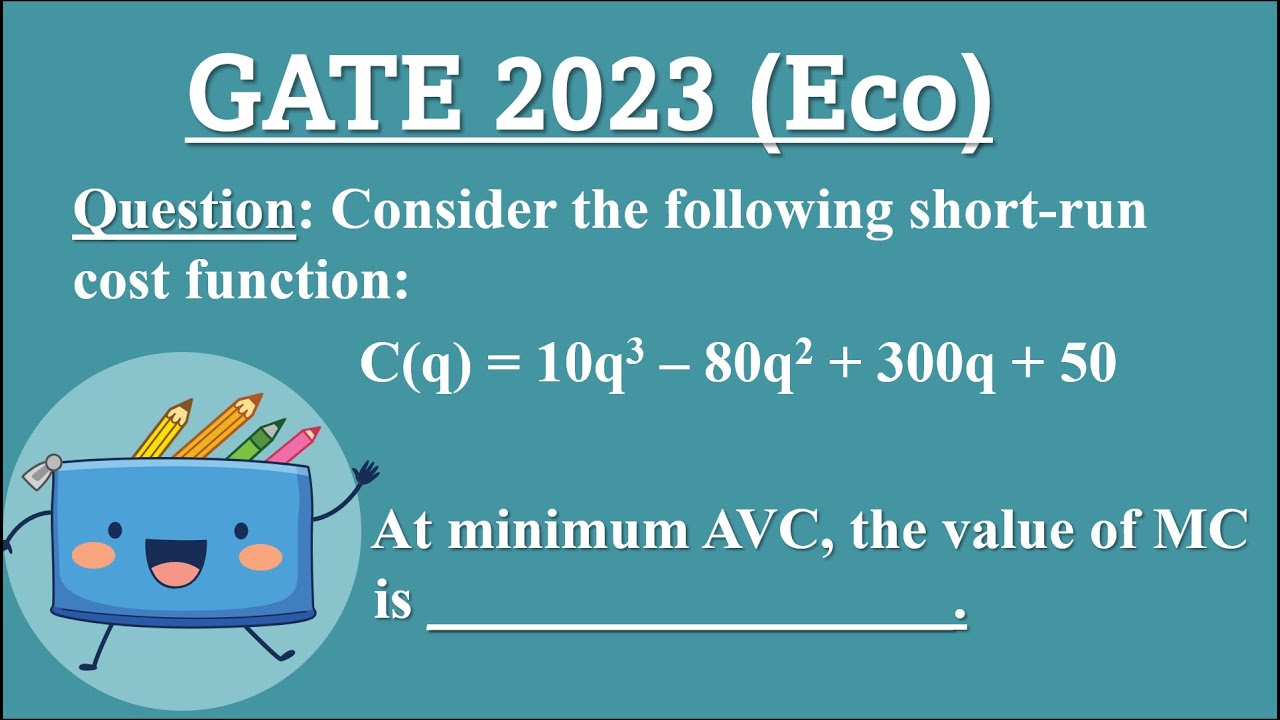Calculating MC at Minimum AVC - YouTube
