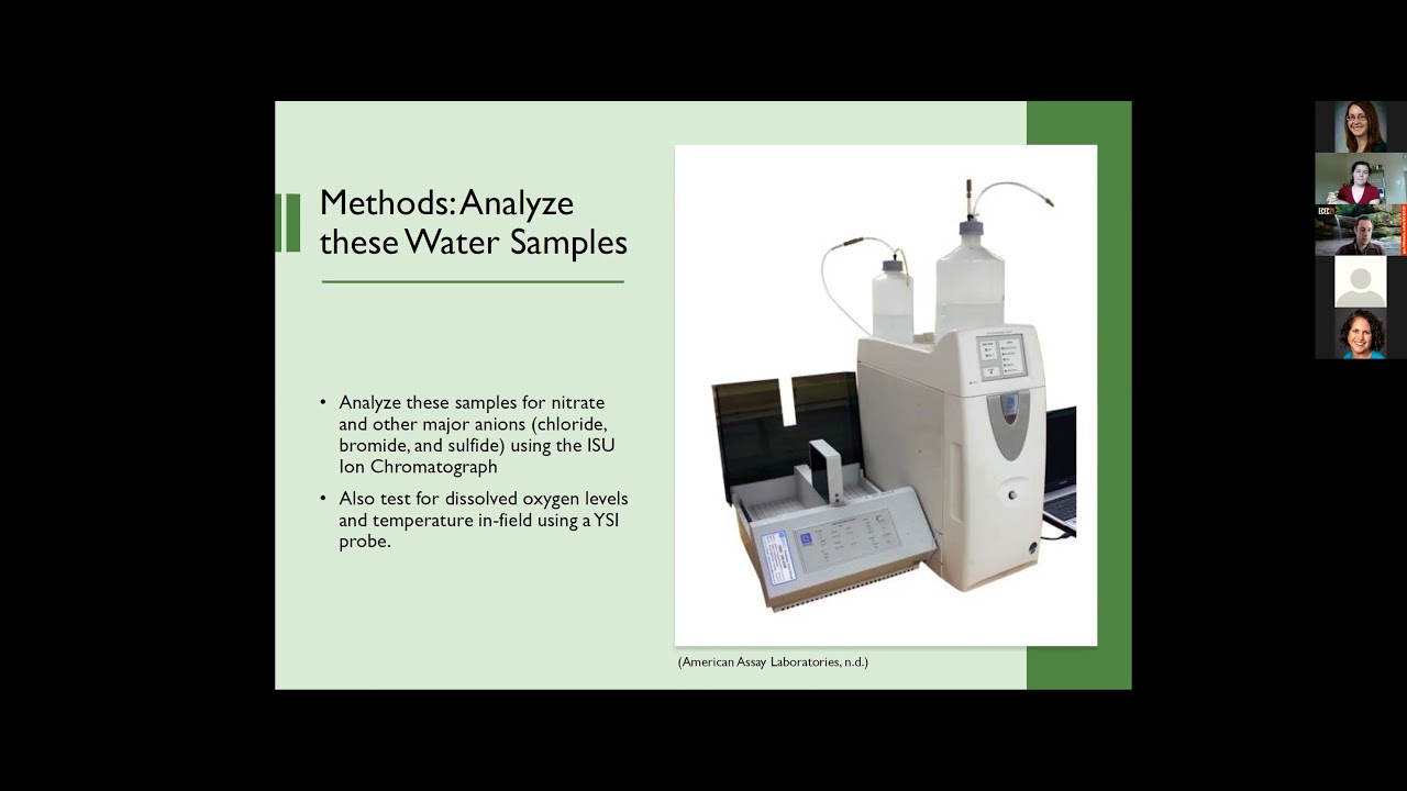 Natural Nitrate Removal in Shallow Subsurface Stream Flows - YouTube