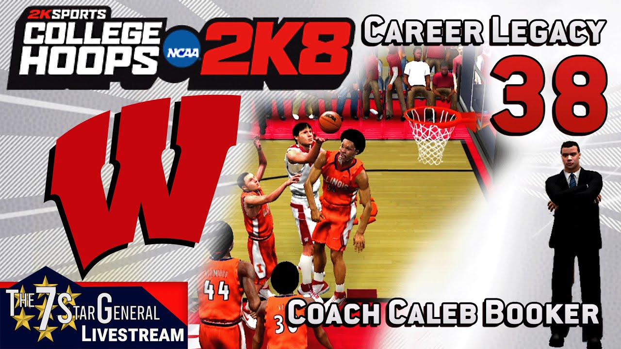 Caleb Booker Career Legacy | College Basketball 2K8 | Livestream 38 ...