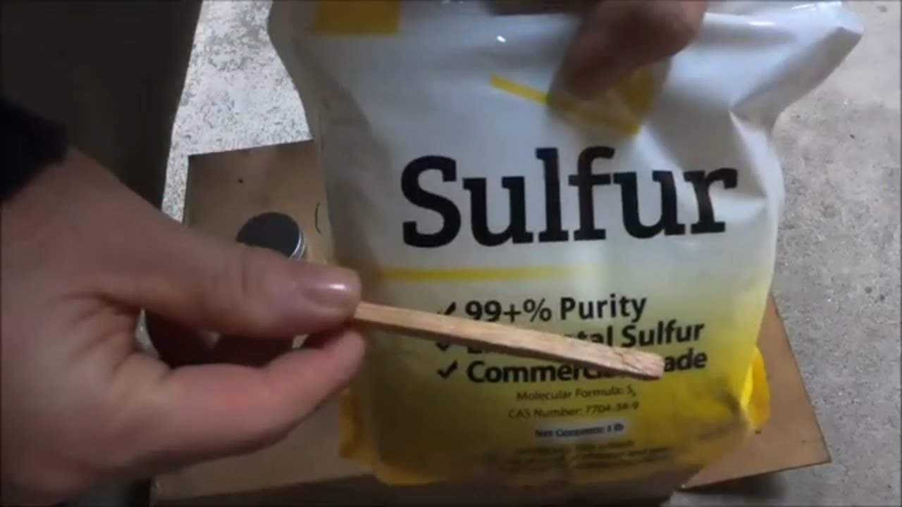 bushcraft & survival How to make sulfur matches part 2 - YouTube