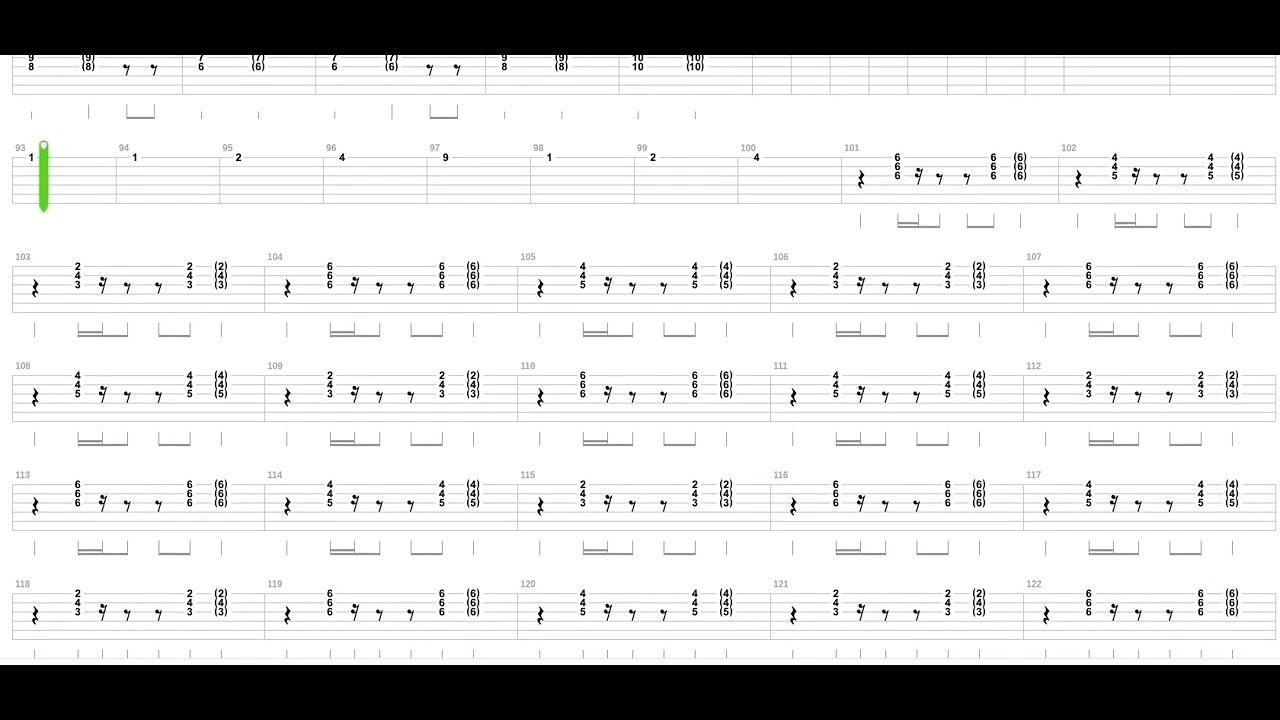 Ashes To Ashes Tab by David Bowie + Guitar only + Guitar tab - YouTube