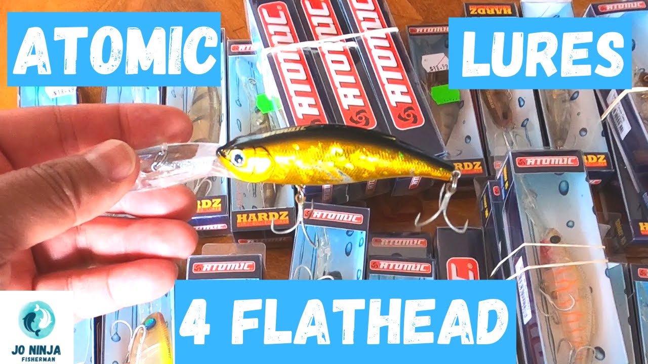Atomic Lures for Flathead. Black and Gold Flathead Challenge. Episode ...